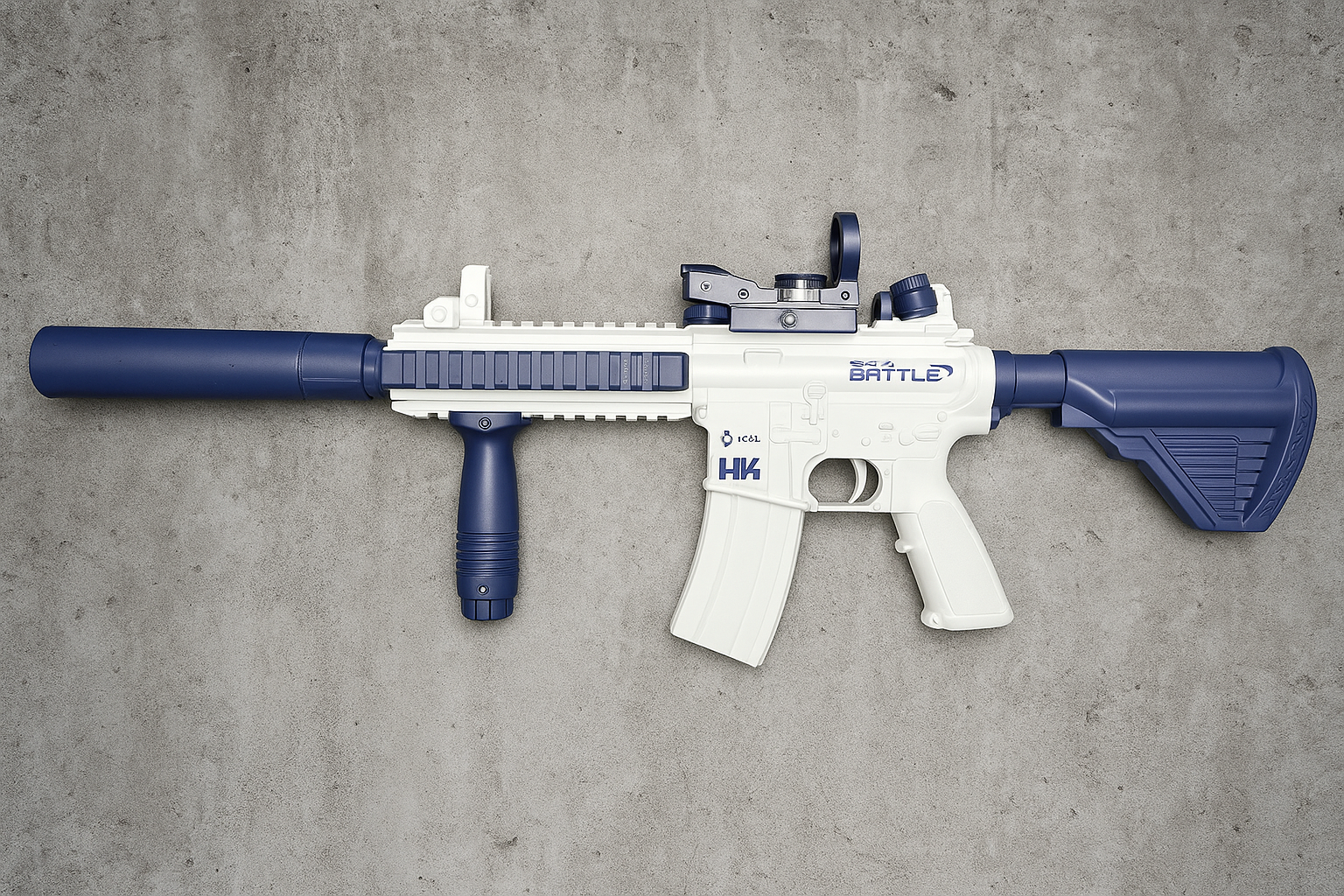 Blue M416 Water Gun – BeTheKing